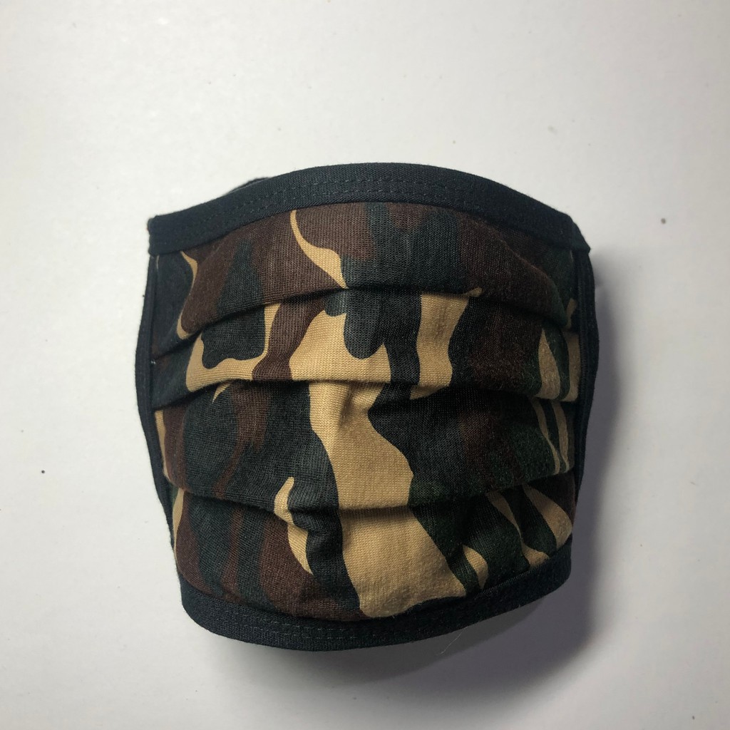 Jual Masker Kain Non Medis 2 Ply TNI Desert ARMY Tentara - 6PCS ...