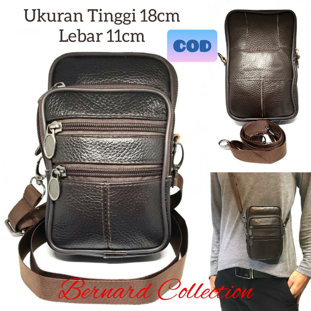 Jual Sarung Hp Kulit Asli Tas Hp Kulit Asli 2 in 1 Bisa selempang Atau Di Pinggang | Shopee ...