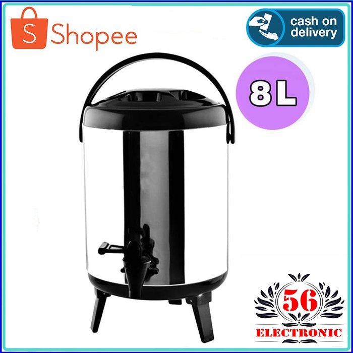 Jual TERMOS AIR ISI 8 Liter/Milk Tea Bucket Bisa Air Panas & Dingin ...