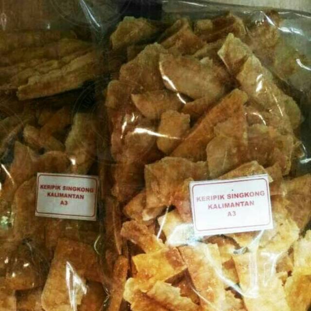 Jual Keripik Singkong Kalimantan / Cemilan / Snack Oleh2 - asin ...