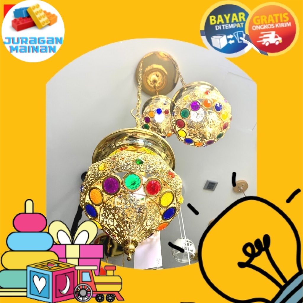 Jual Lampu gantung model arabic / Lampu hias model arabic Ukuran ...