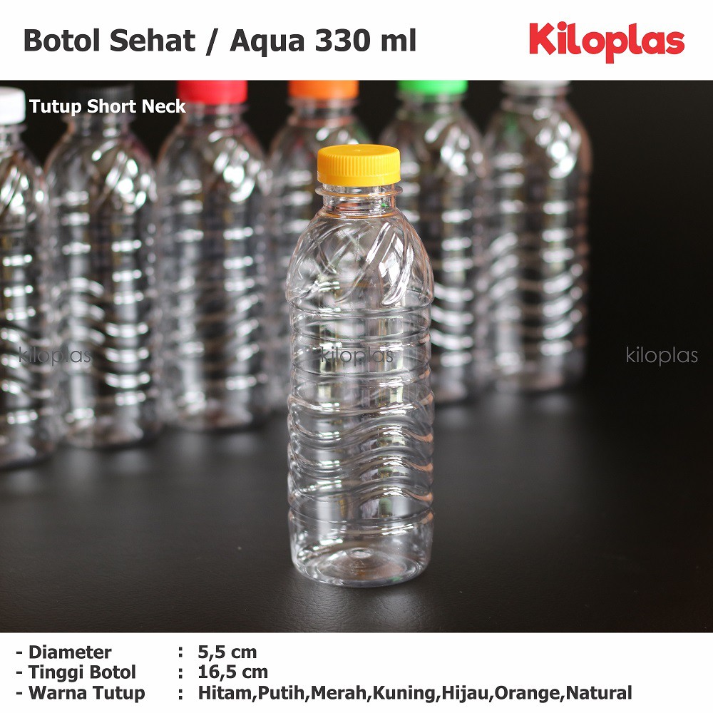 Jual Botol Plastik 330 ml / Botol AMDK 330 ml / Botol Sehat 330 ml ...