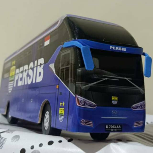 Jual Miniatur Bus bis / mainan bus bis SHD SR2 Persib | Shopee Indonesia