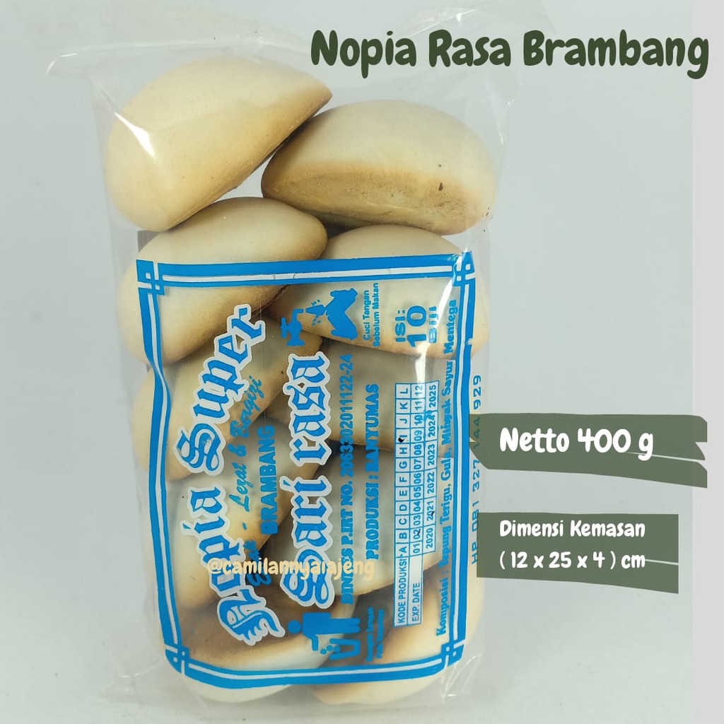 Jual Nopia Super Sari Rasa Brambang Durian Coklat Gula Jawa Original ...