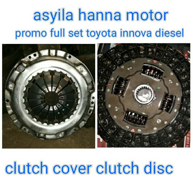 Jual Kampas kopling kijang innova diesel full set clutch cover clutch ...