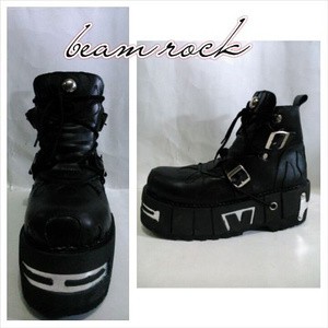 Jual Sepatu Punk Rock Bandung Full Hitam Original | Shopee Indonesia