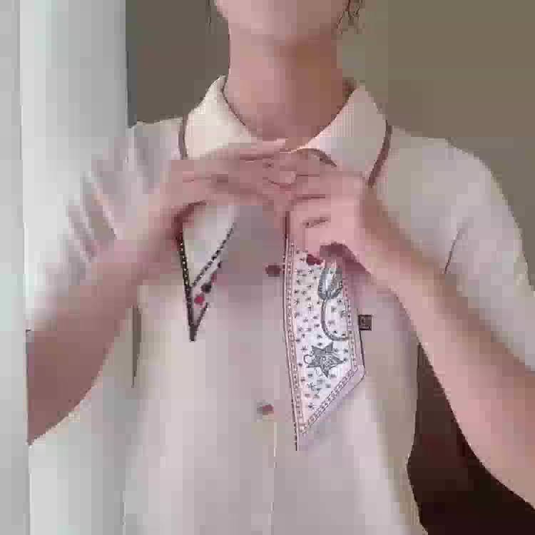 Jual Ikat Rambut Premium Satin Scarf Syal / Scrunchie / Bandana / Korea ...