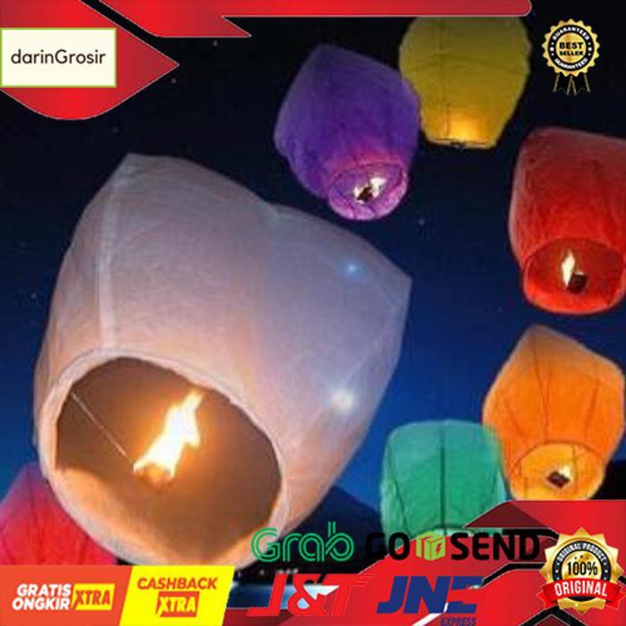 Jual Lampion Kertas | Lampion Terbang | Flying Lantern | Lentera ...