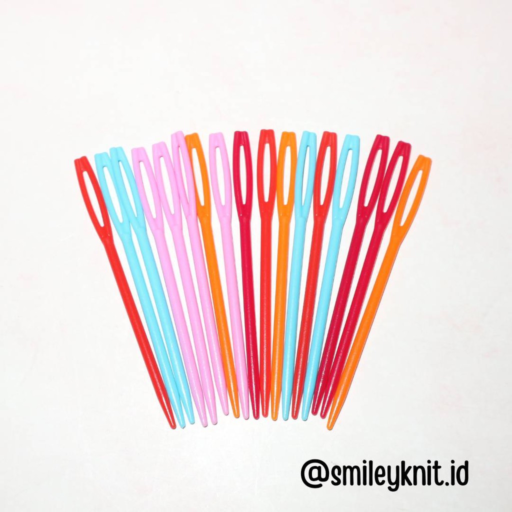 Jual Jarum Tapestry Plastik Rajut 7 cm | Shopee Indonesia
