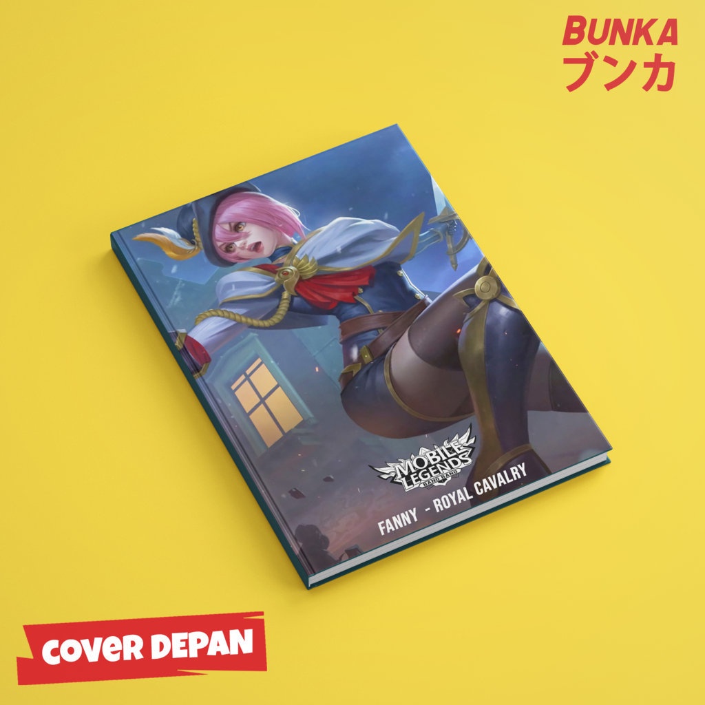 Jual Notebook Mobile legends Fanny Royal Cavalary Hardocover A5 Buku ...
