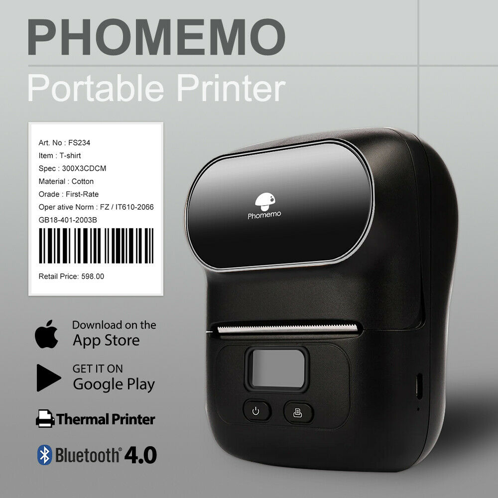 Jual Phomemo M110 Label Maker for Clothing Jewelry Retail Mailing ...
