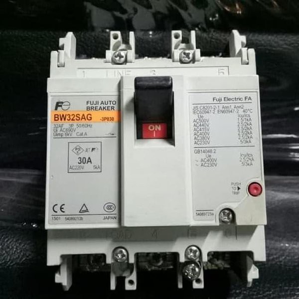 Jual MCCB NFB Circuit Breaker Fuji BW 32 SAG BW32SAG 3 POLE 3-30Ampere ...