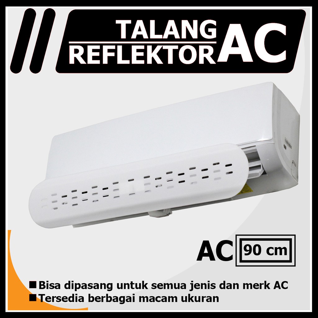Jual Reflektor AC bahan Acrylic/Akrilik New Model Ukuran 90 cm (3/4 ...