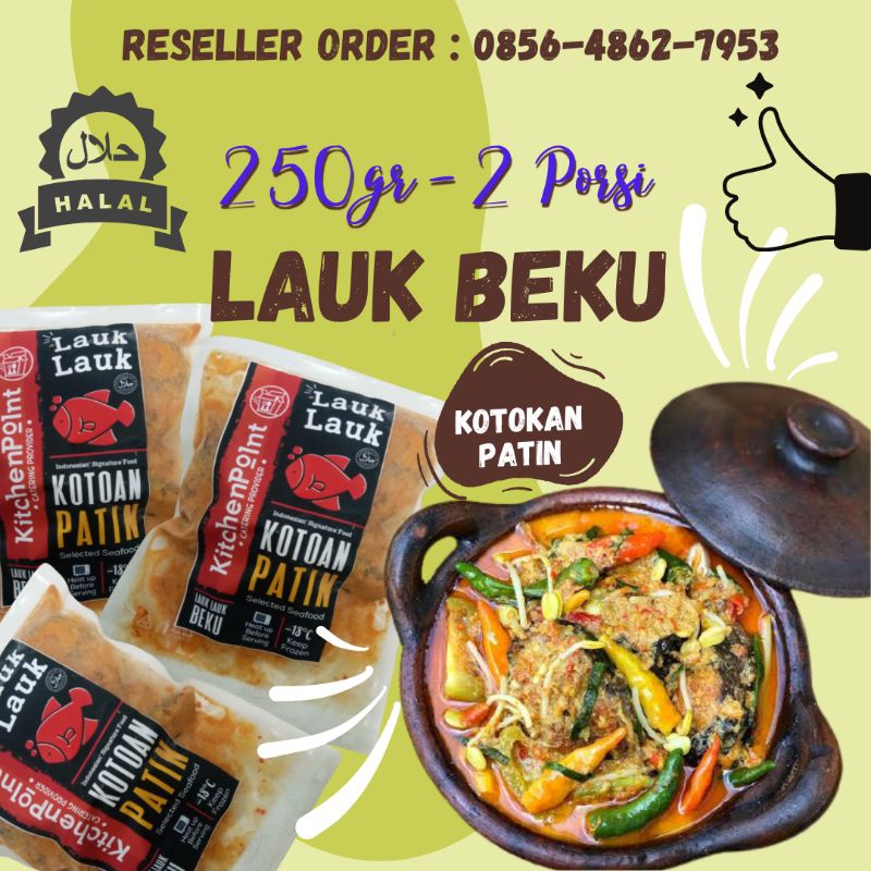 Jual Lauk Instan Siap Saji Frozen Makanan Tahan Lama Halal Masakan Khas ...