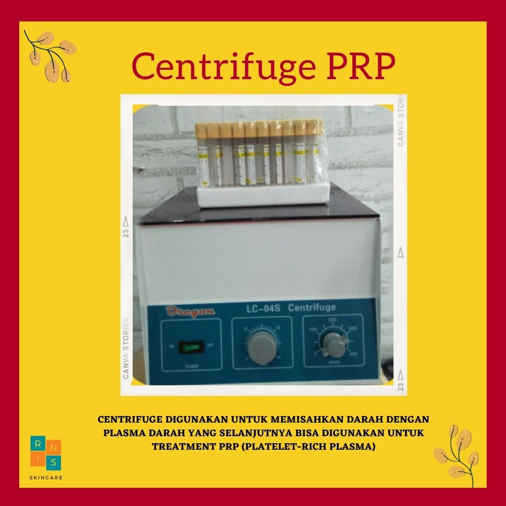 Jual Mesin PRP Centrifuge + PRP Tube 100pcs 4000 RPM | Shopee Indonesia