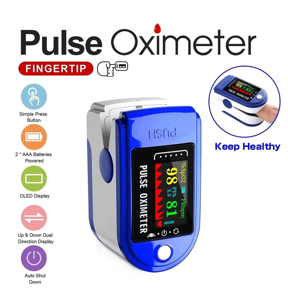 Jual IMP-OXIMETER FINGERTIP PULSE LK87/Alat Ukur Kadar Oksigen Pengukur ...