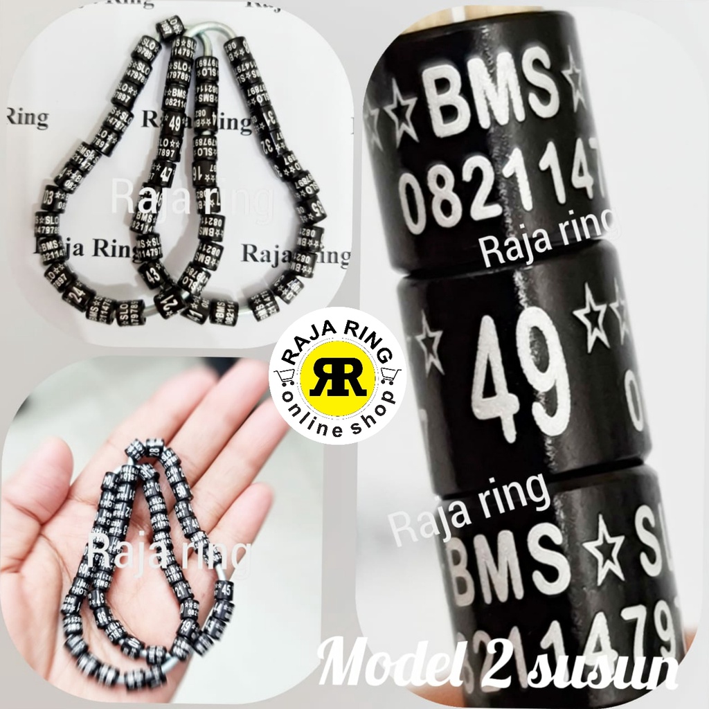 Jual RING BURUNG LASER 50 CINCIN (2 BARIS/LIST) | Shopee Indonesia