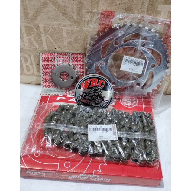 Jual Gir Gear Set Girset Paket Rantai Roda Yamaha BYSON Federal ...