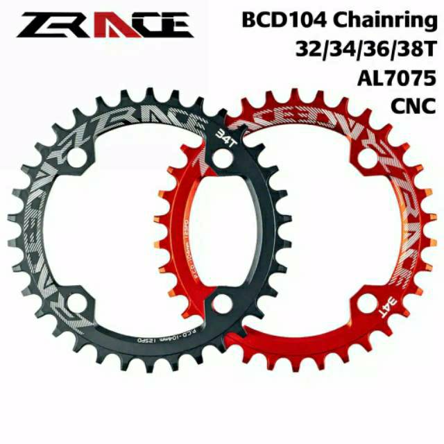 Jual Chainring single crank gear depan sepeda zrace | Shopee Indonesia