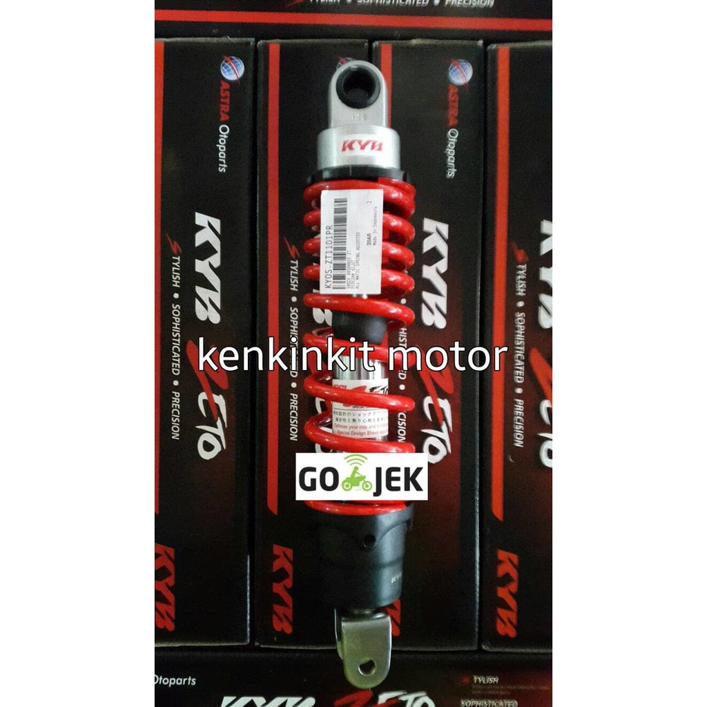 Jual ShockBreaker ZT1102 Beat F1/ Scoopy /KYB ZETO SPRING ADJUSTER 310mm | Shopee Indonesia