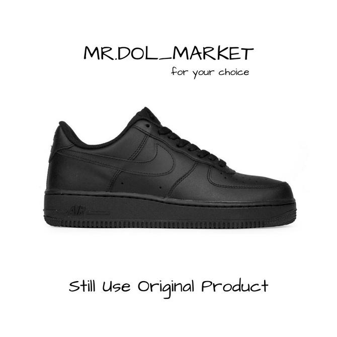 Jual Nike Air Force 1 Triple Black Original - Nike Af1 Full Black ...