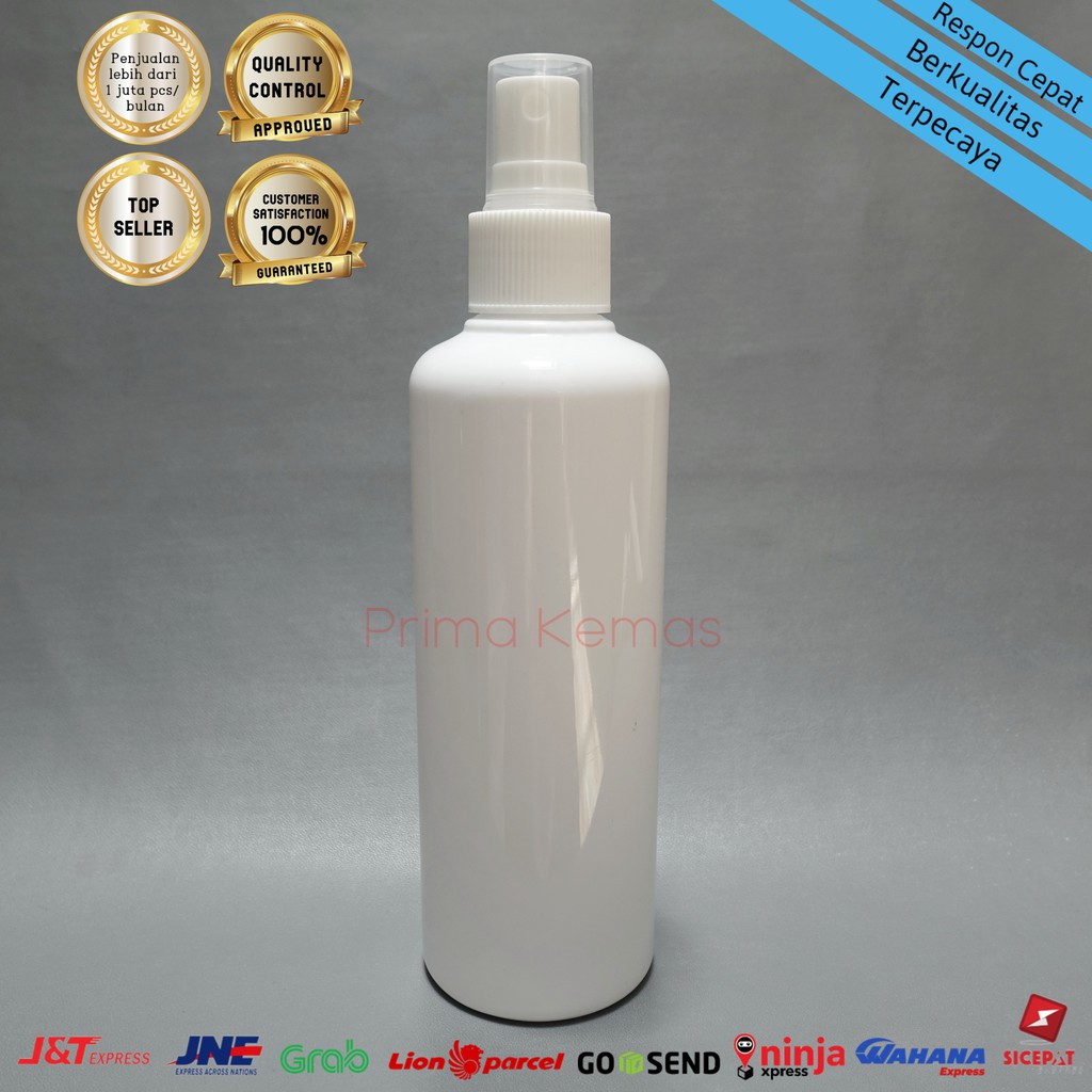 Jual Botol Sprayer 250 ml - botol kosmetik 250 ml - botol skincare Pet ...