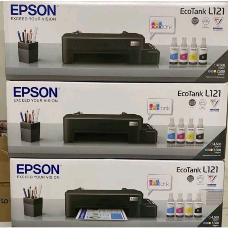 Jual printer Epson L121 printer ecotank pengganti L120 | Shopee Indonesia