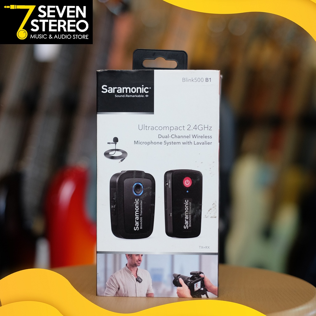 Jual Saramonic BLINK 500 B1 TX+RX Wireless Mic for Camera & Mobile ...