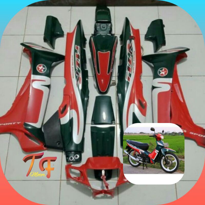 Jual COVER FULL SET BODY BODI HALUS CALTEX YAMAHA FIZ R F1Z R WARNA ...