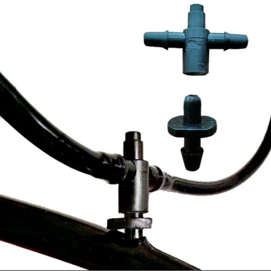 Jual Micro Tee Konektor 5mm Irigasi Hidroponik | Shopee Indonesia