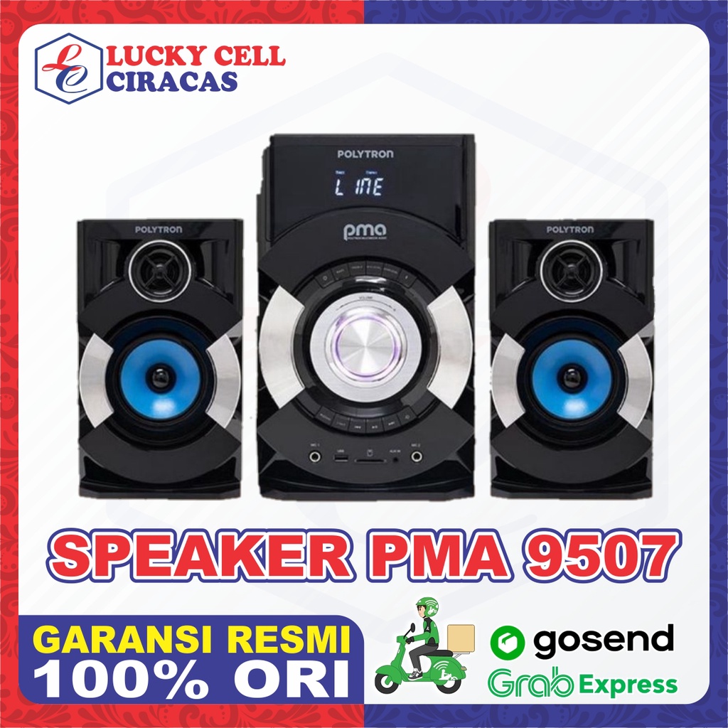Jual Speaker Spiker sound Bluetooth Polytron PMA 9507 Garansi Resmi ...