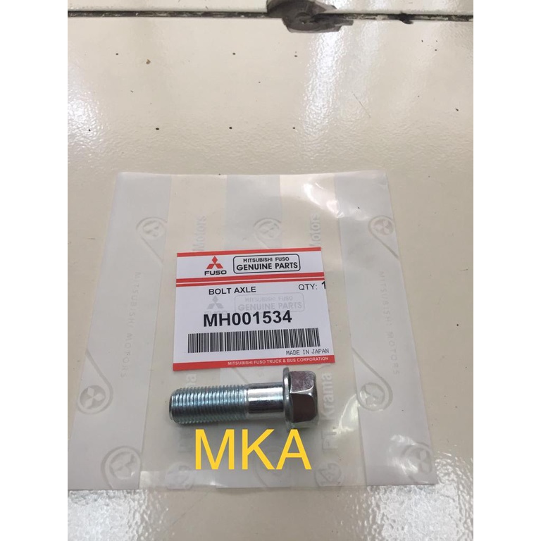 Jual BAUT NAP RODA BOLT AXLE PS125 HDX PS136 HDX P/N MH001534 | Shopee ...