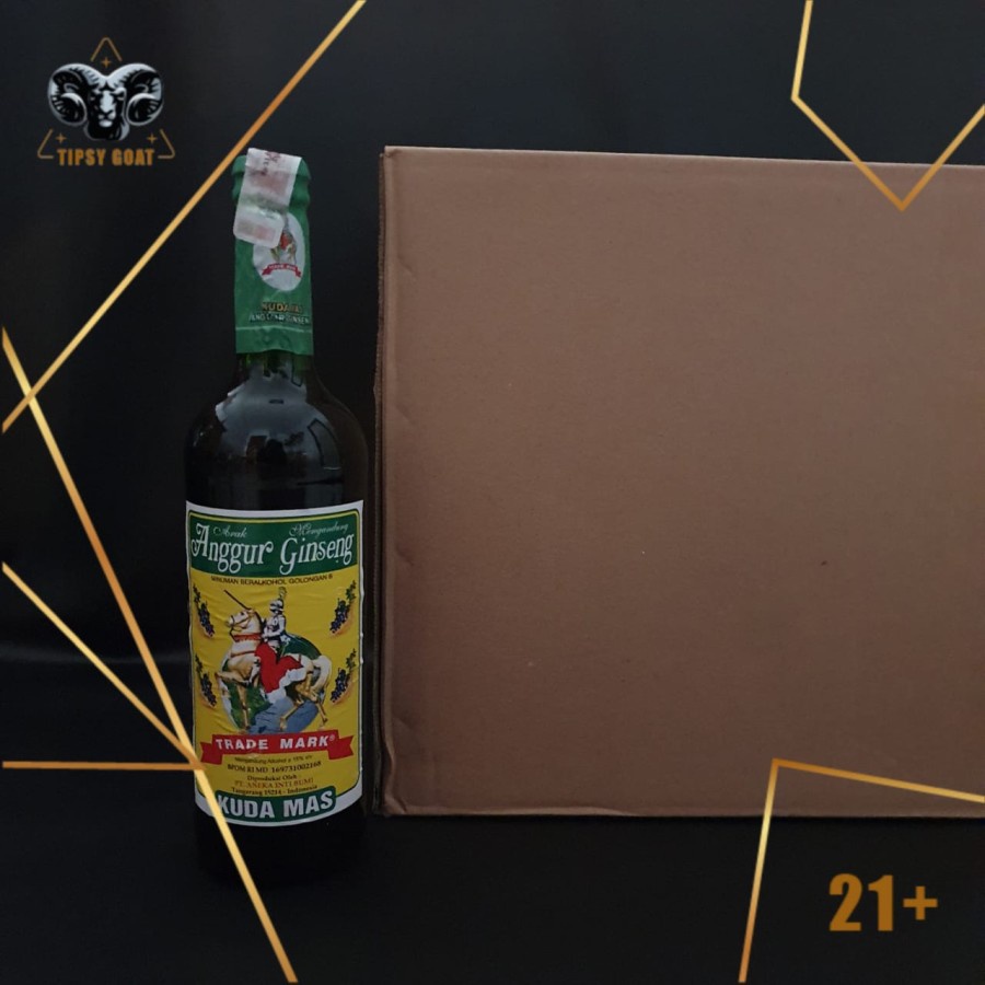 Jual Anggur Ginseng Kudamas 620ML 1 Ctn isi 12 | Shopee Indonesia