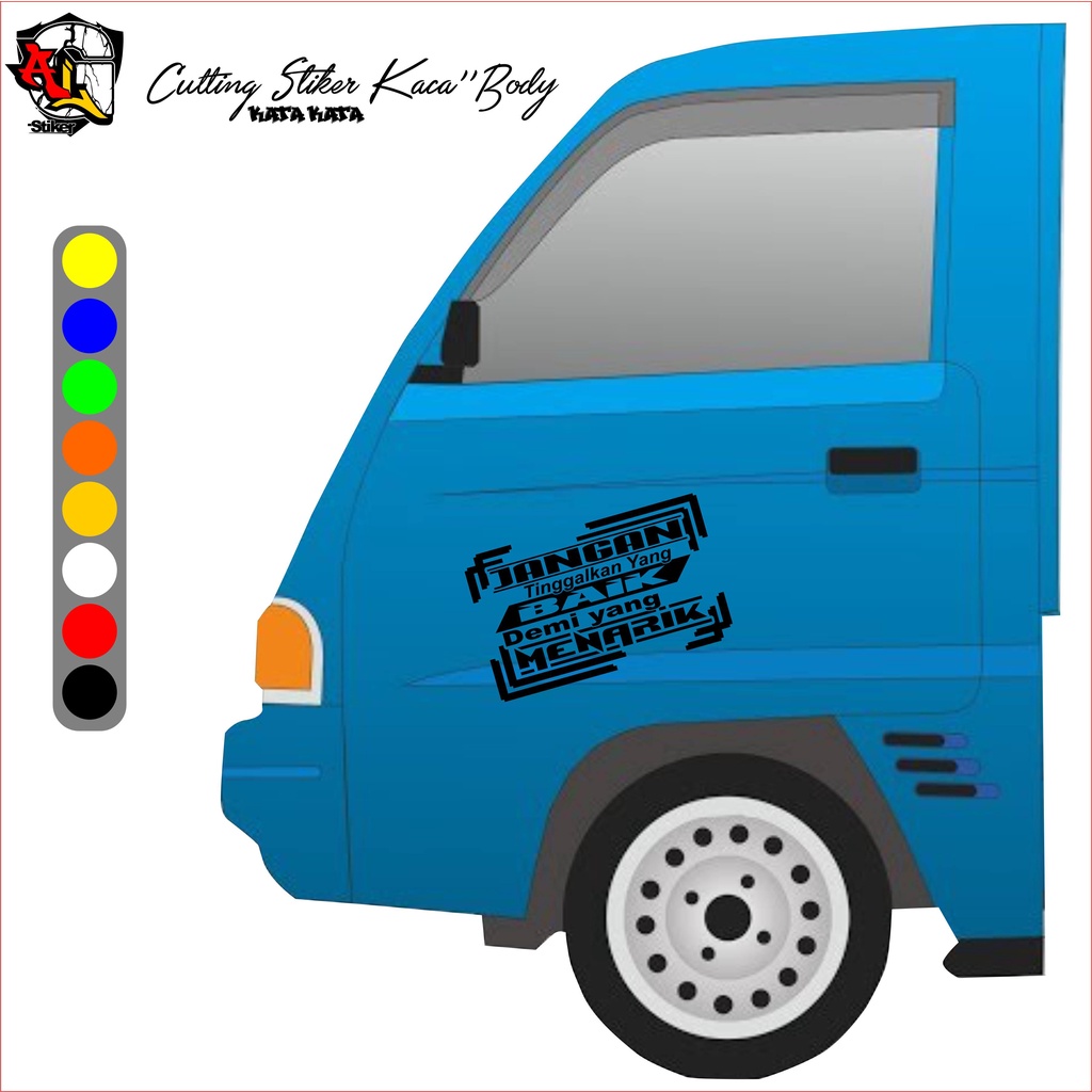 Jual MACAM MACAM STIKER/STICKER/CATING/CUTTING/TULISAN/KATA KATA/STIKER ...
