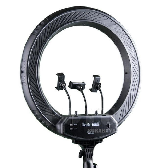 Jual Professional LED Bi-Color 22 Inch Ring Light Pro One R-100L ...