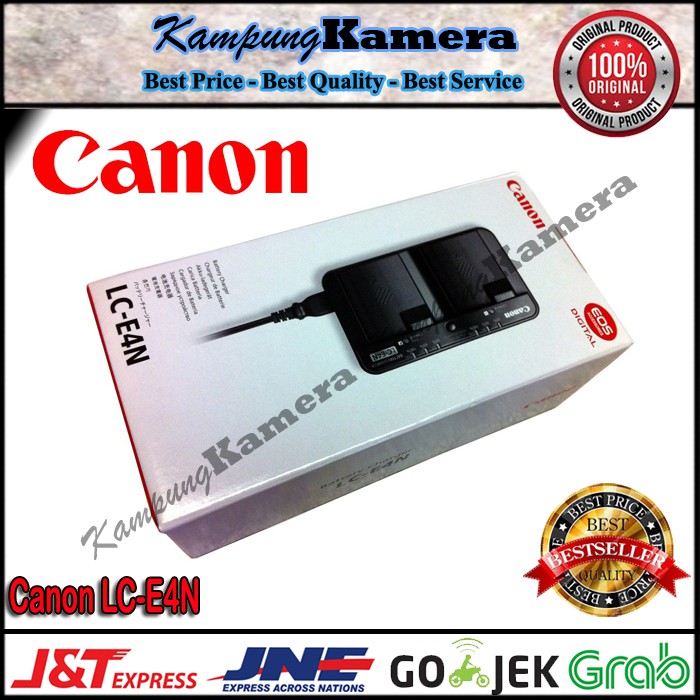 Jual Canon LC-E4N Dual Charger for LP-E4 or LP-E4N Batteries ORIGINAL | Shopee Indonesia