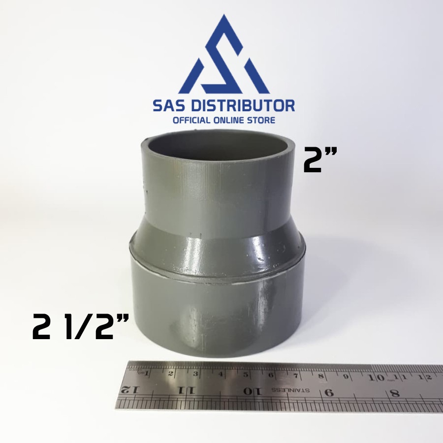 Jual Vlok Sok 2 1/2 x 2" inch PVC Superlon/ Reducer Sock 2,5 x 2" in D ...