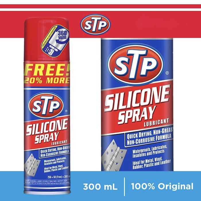 Jual STP Silicone Spray Lubricant 300 mL Pembersih dan Pelumas Komponen ...