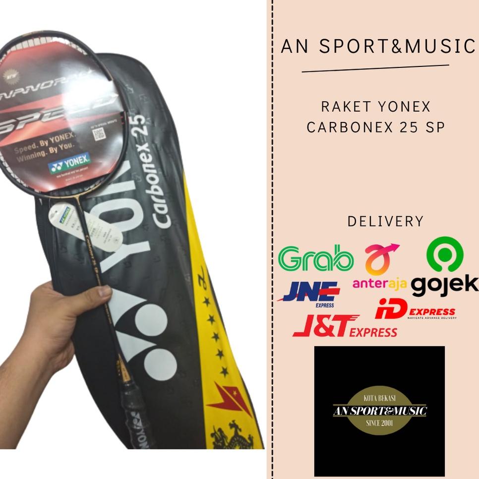 Jual [SKU PRODUK : 70RPL] RAKET YONEX CARBONEX 25 SP (BONUS TAS dan GRIP) | Shopee Indonesia
