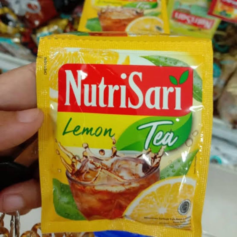 Jual Nutrisari Rasa Lemon Tea sachet (1 renceng isi 10 pcs) | Shopee ...