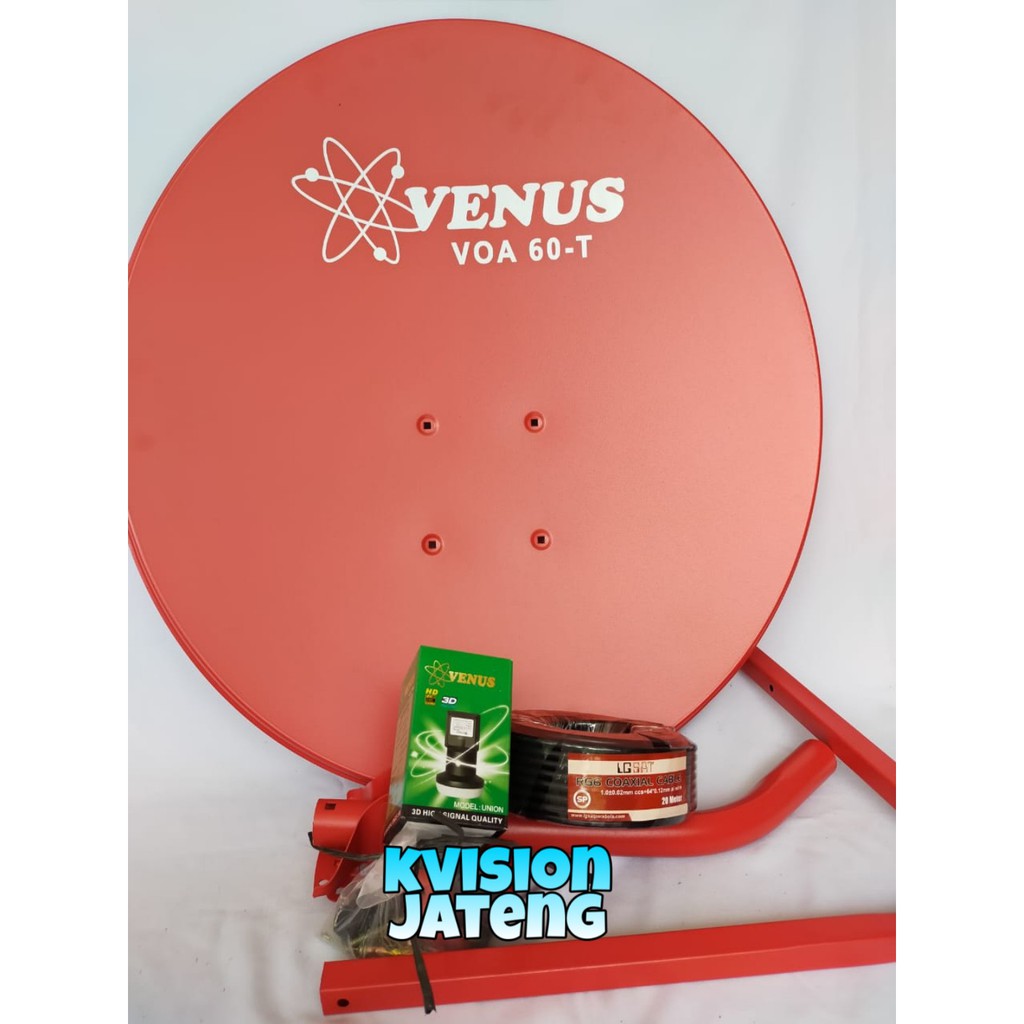Jual ODU Dish 60 cm plus LNB dan Kabel 15 m | Shopee Indonesia