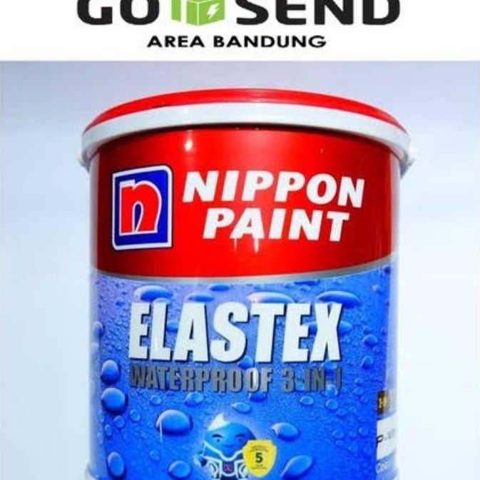 Jual Nippon Elastex Waterproof 3 in 1 Kaleng 1Kg Ready Bandung | Shopee Indonesia