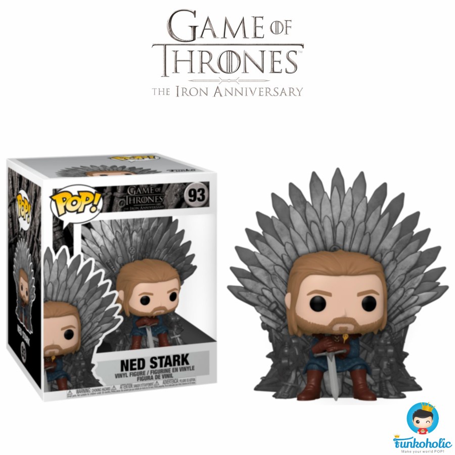 Jual Funko POP! Game of Thrones 10th Anniversary - Ned Stark on Iron ...