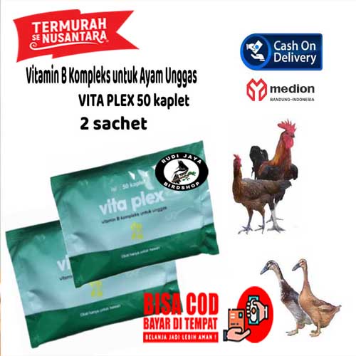 Jual VITA-PLEX VITAPLEX 100 TABLET MEDION OBAT VITAMIN VIT B KOMPLEKS ...
