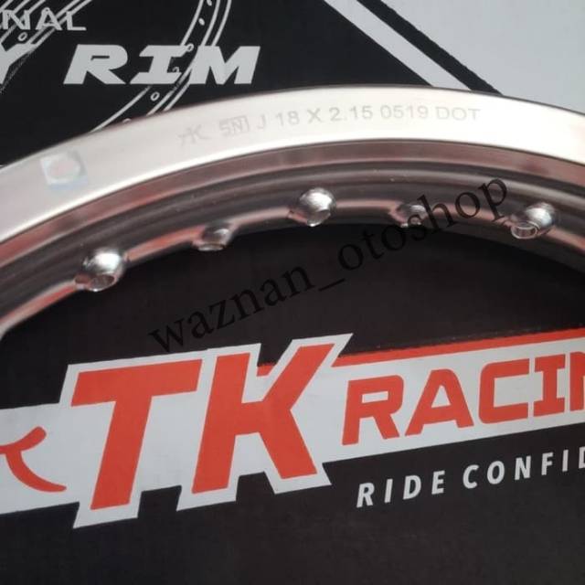 Jual Velg TK Bright Japan Ring 18x215 Hitam,Silver,Gold | Shopee Indonesia