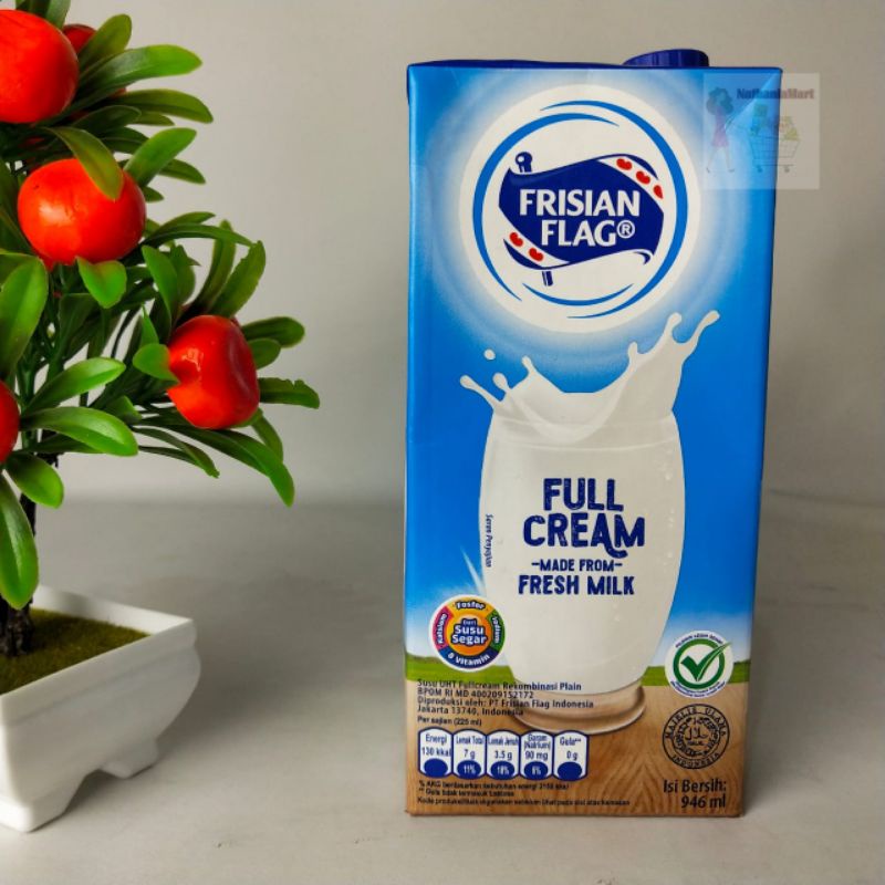 Jual Frisian Flag UHT 946 ML Swiss Chocolate dan Full Cream | Shopee Indonesia