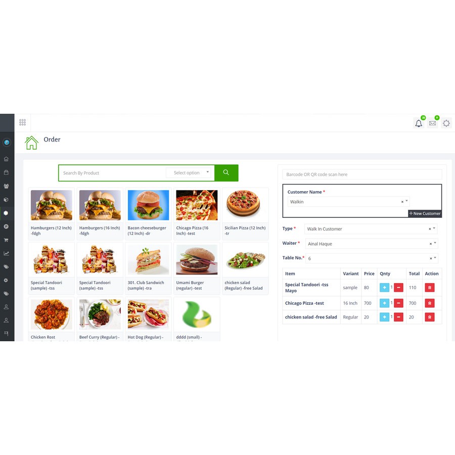 Jual Script aplikasi bhojon Restaurant Management System dengan Web dan ...