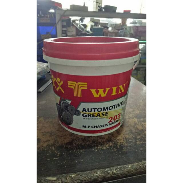 Jual Twin 203 MP Chasis Grease Pail Kecil 3,6 KG - Oli Gemuk Pelumas ...