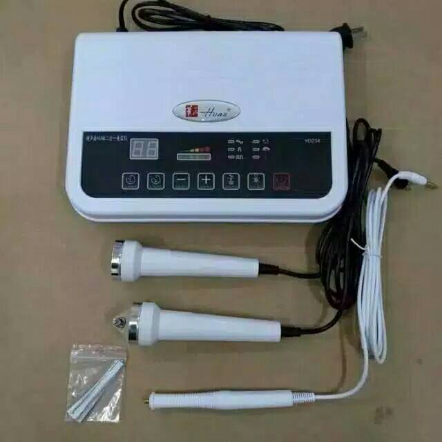 Jual Alat ultrasound detok plus spot 2 in 1 setrika wajah dan ...