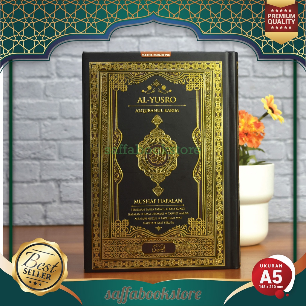 Jual Mushaf AlQuranul Karim Al Yusro A5 Maana Publishing Al Quran ...
